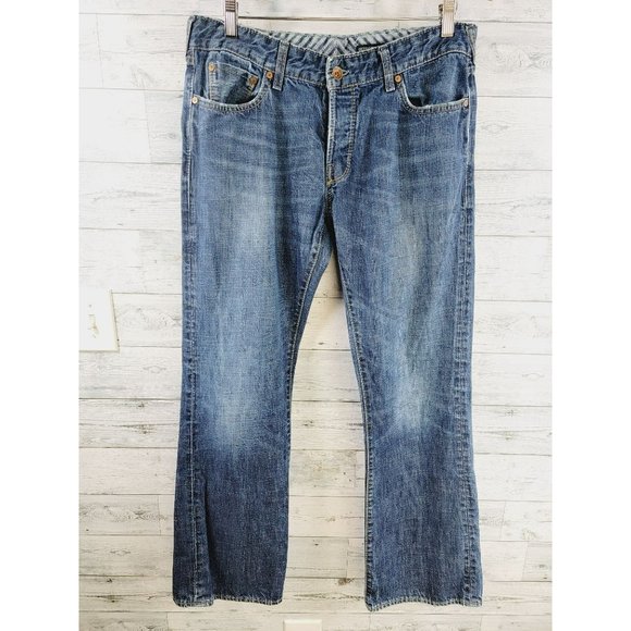 Guess | Jeans | Guess Jeans Mens 34x33 Blue Denim Medium Falcon Slim ...